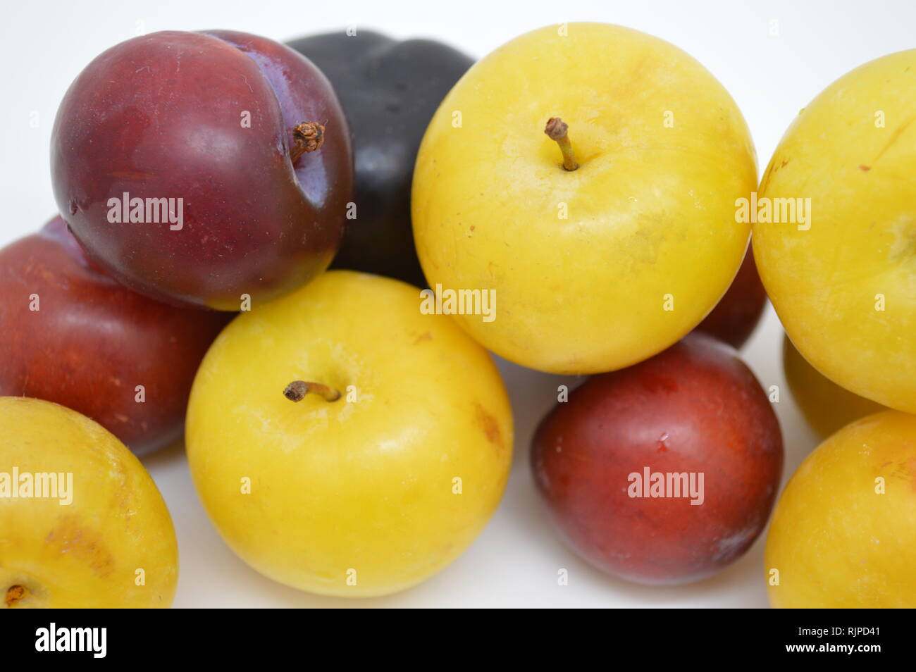 Prunes yellow hi-res stock photography and images - Alamy