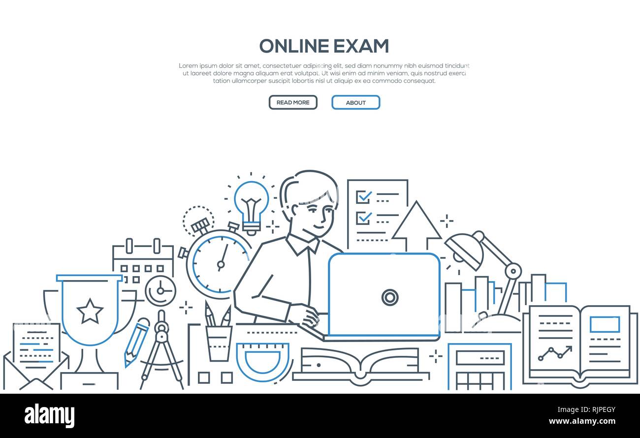 Online Exam Banner