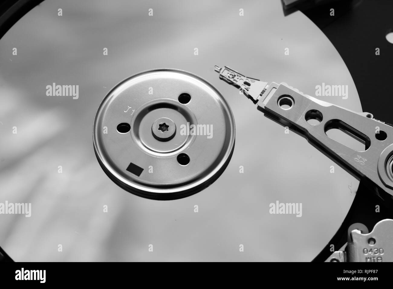 Open Hard Drive Stock Photo - Alamy