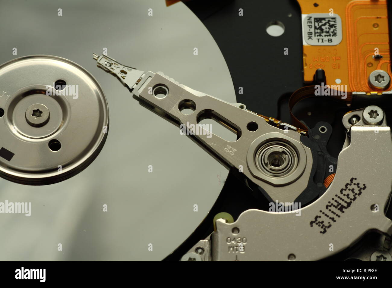 Open Hard Drive Stock Photo - Alamy