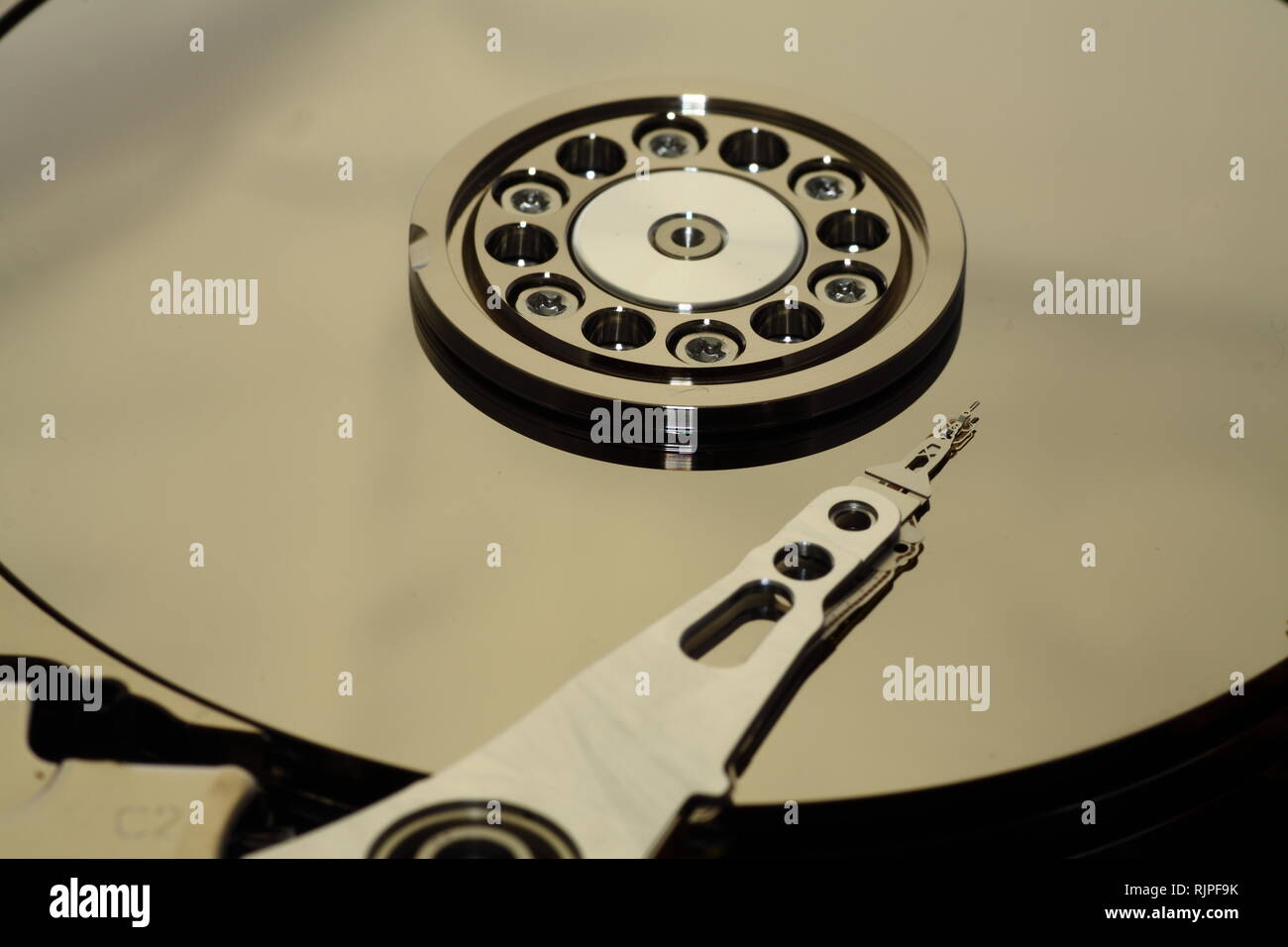 Open Hard Drive Stock Photo - Alamy