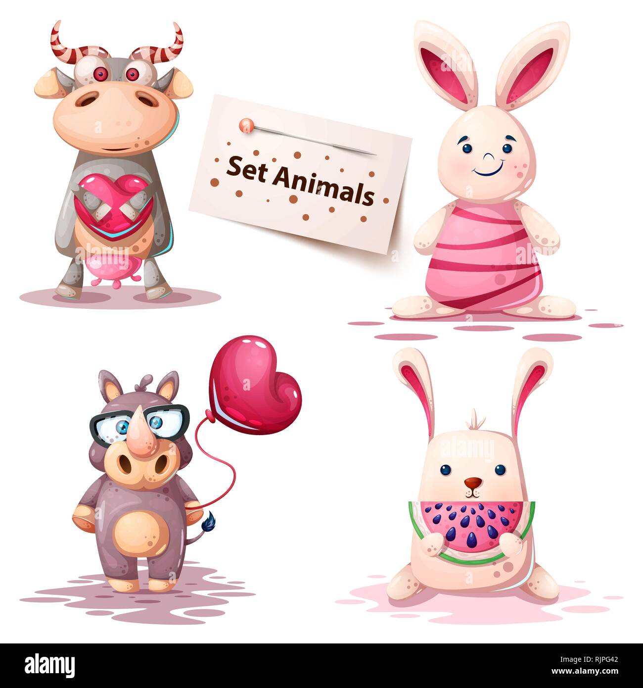 Cow ear Cut Out Stock Images & Pictures - Alamy