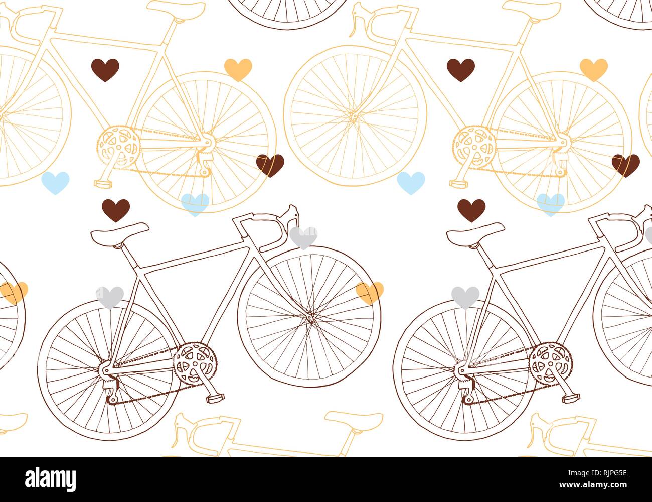 Classic bicycle detail Stock Vector Images - Alamy