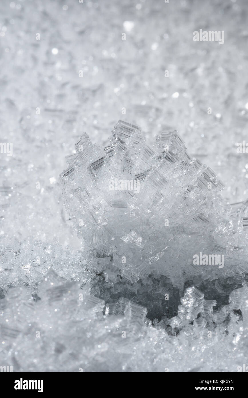 Close up ice crystals big hi-res stock photography and images - Alamy