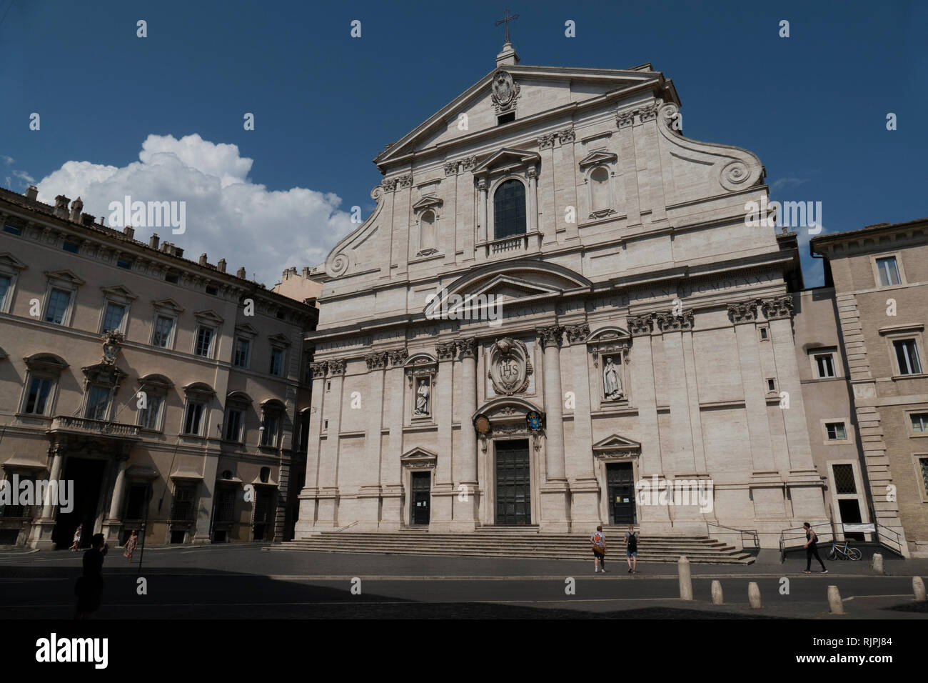 Church of the Gesu, Chiesa del Gesu, mother church of the Society of ...