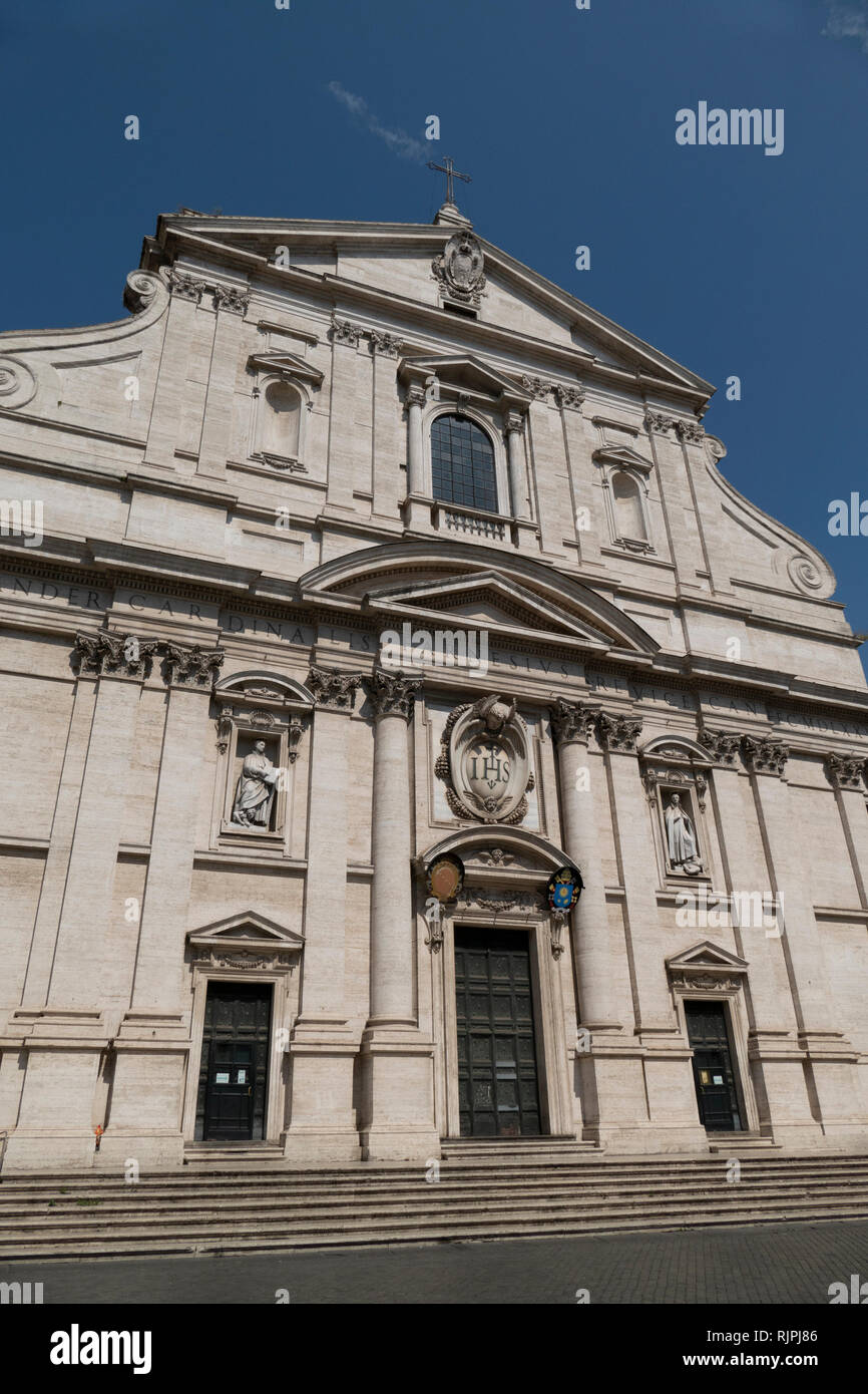Church of the Gesu, Chiesa del Gesu, mother church of the Society of ...