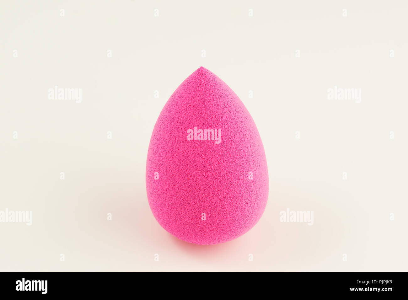 sponge for applying cosmetics on face on white background Stock Photo ...