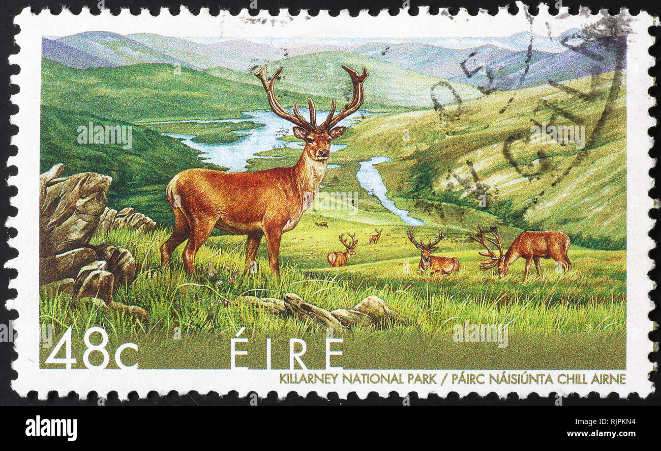 Irish stamp hi-res stock photography and images - Alamy