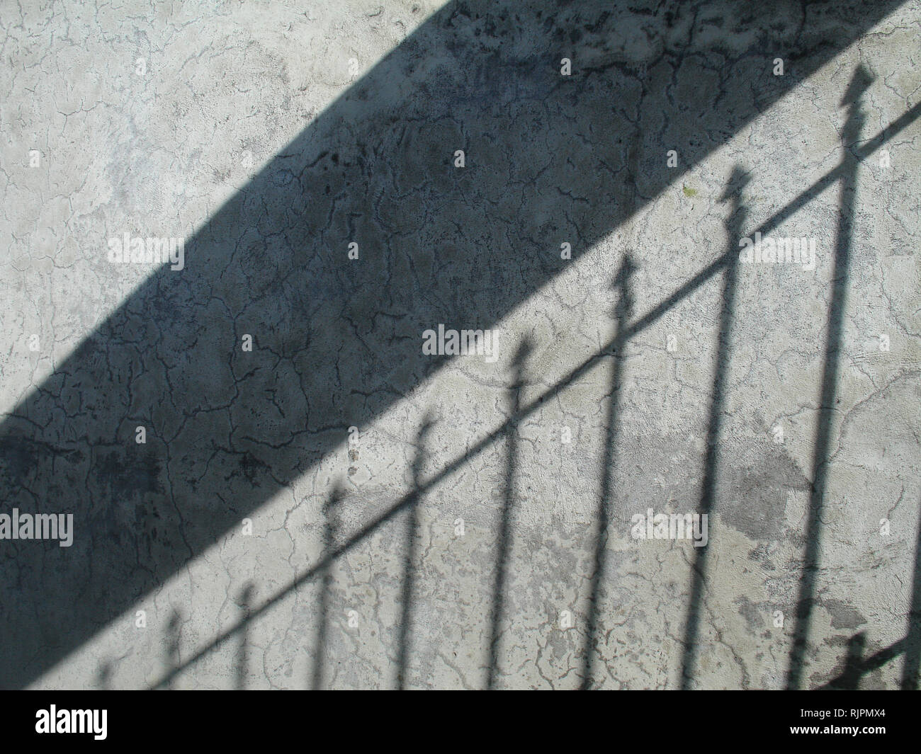 Shadows falling on a wall, São Paulo, Brazil Stock Photo - Alamy