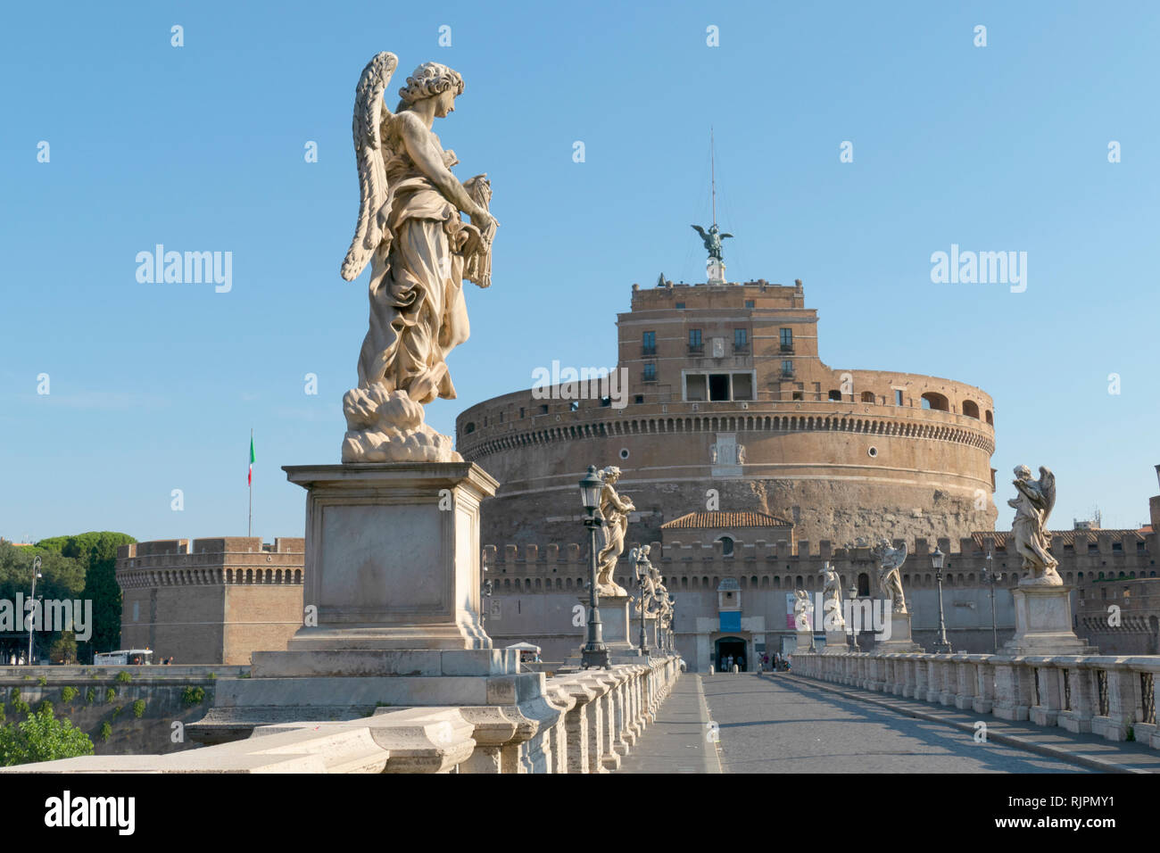 Mausoleum of Hadrian, Castel Sant'Angelo, Castle of the Holy Angel, a ...