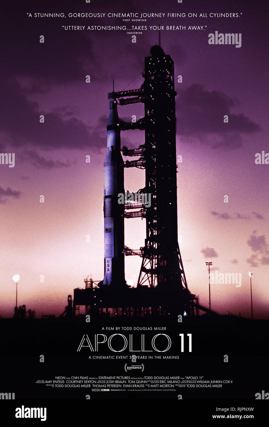 APOLLO 11, US poster, 2019. © Neon / Courtesy Everett Collection Stock ...
