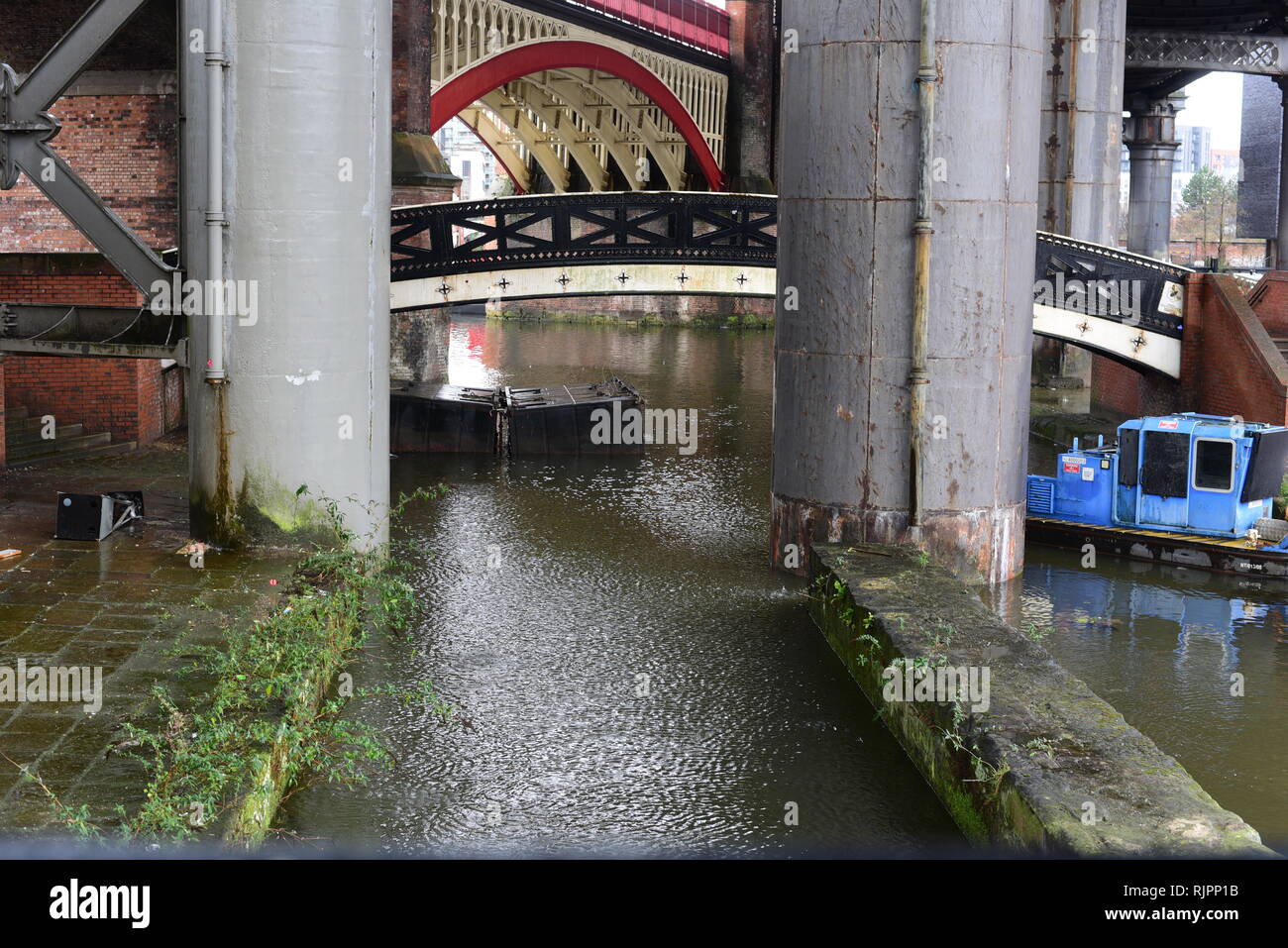 Castlefield in Manchester Stock Photo - Alamy