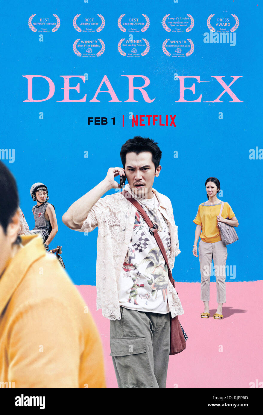 DEAR EX, US poster, from left: Joseph HUANG, Roy CHIU, HSIEH Ying-Xuan ...