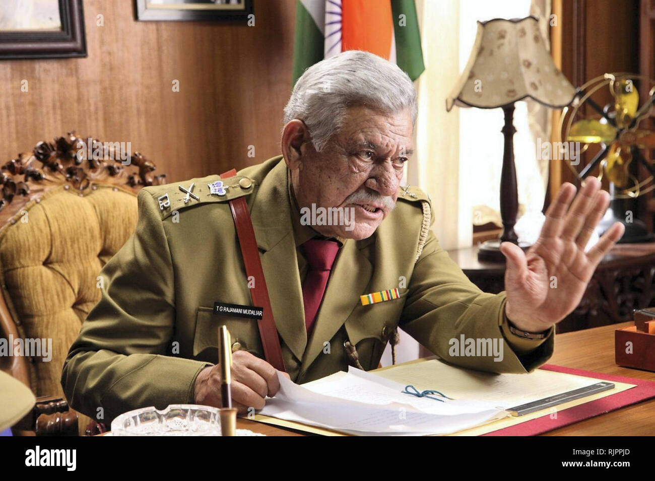 THE GANDHI MURDER, Om Puri, 2018. © Rising Star Entertainment ...