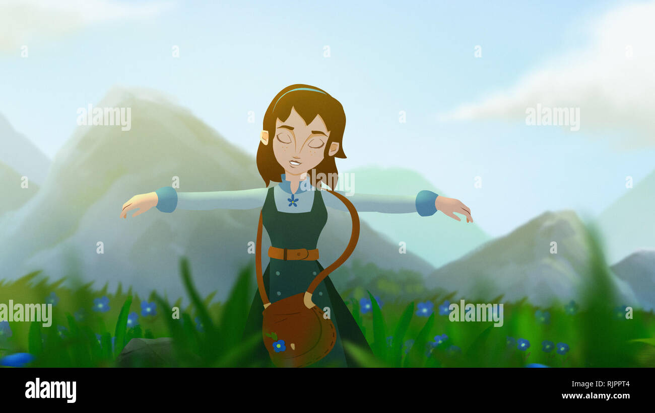 ICE DRAGON: LEGEND OF THE BLUE DAISIES, Melody (voice: Rheal Rees ...