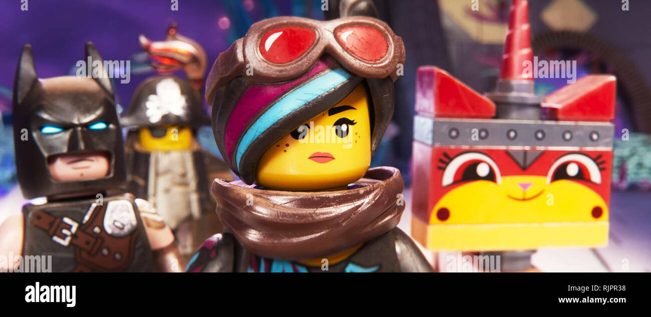 THE LEGO MOVIE 2: THE SECOND PART, (from left): Batman (voice: Will ...