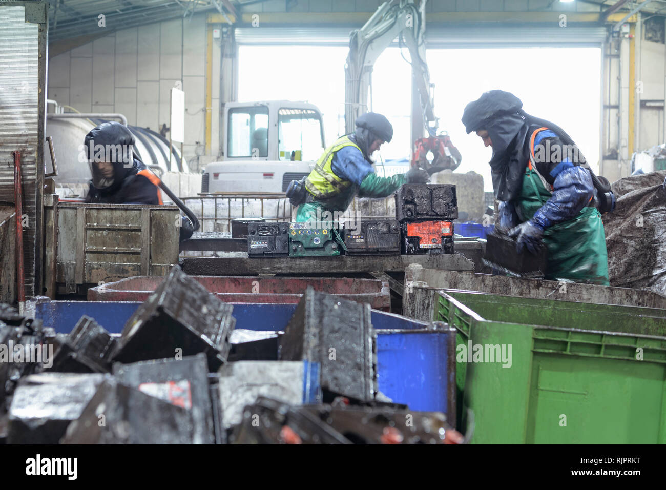 Clothing recycling plant hi-res stock photography and images - Alamy