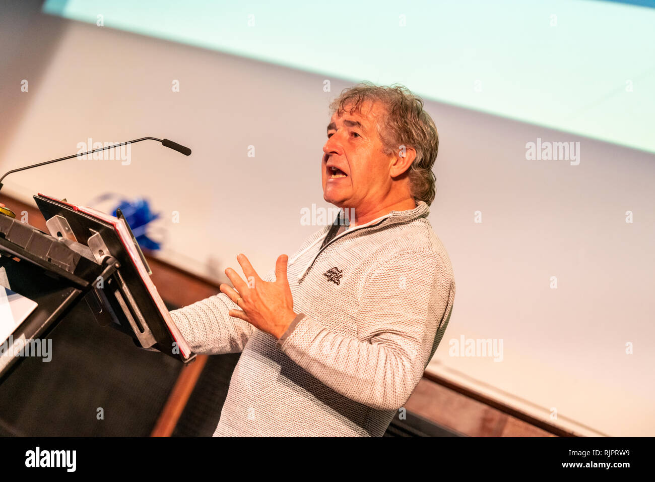 Tony Juniper speaking at the Countryside Restoration Trust 25th ...