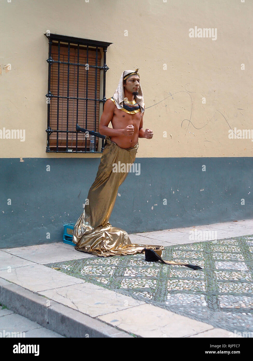 Spanish Performance Artist Stock Photo - Alamy