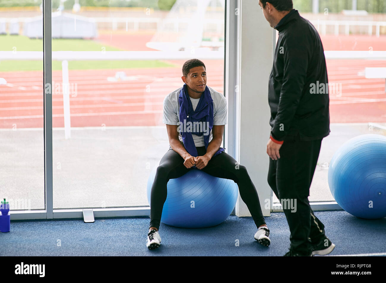 Track coach hi-res stock photography and images - Alamy