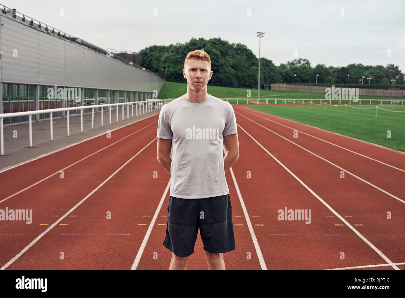 Portrait of athlete hi-res stock photography and images - Alamy