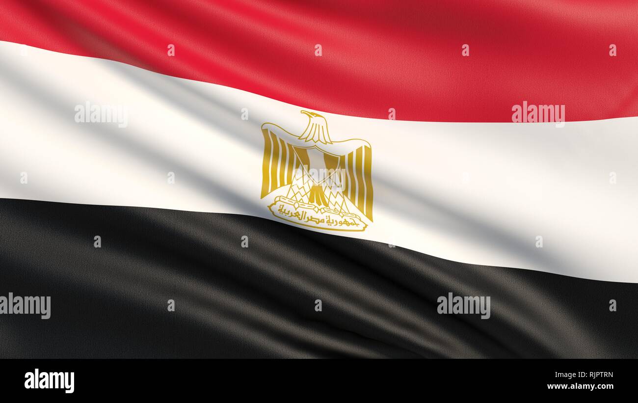 Background with flag of Egypt Stock Photo - Alamy