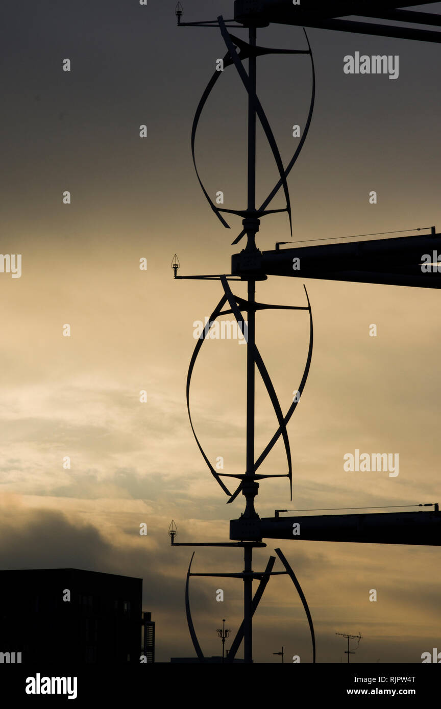 Wind powered affordable housing hi-res stock photography and images - Alamy
