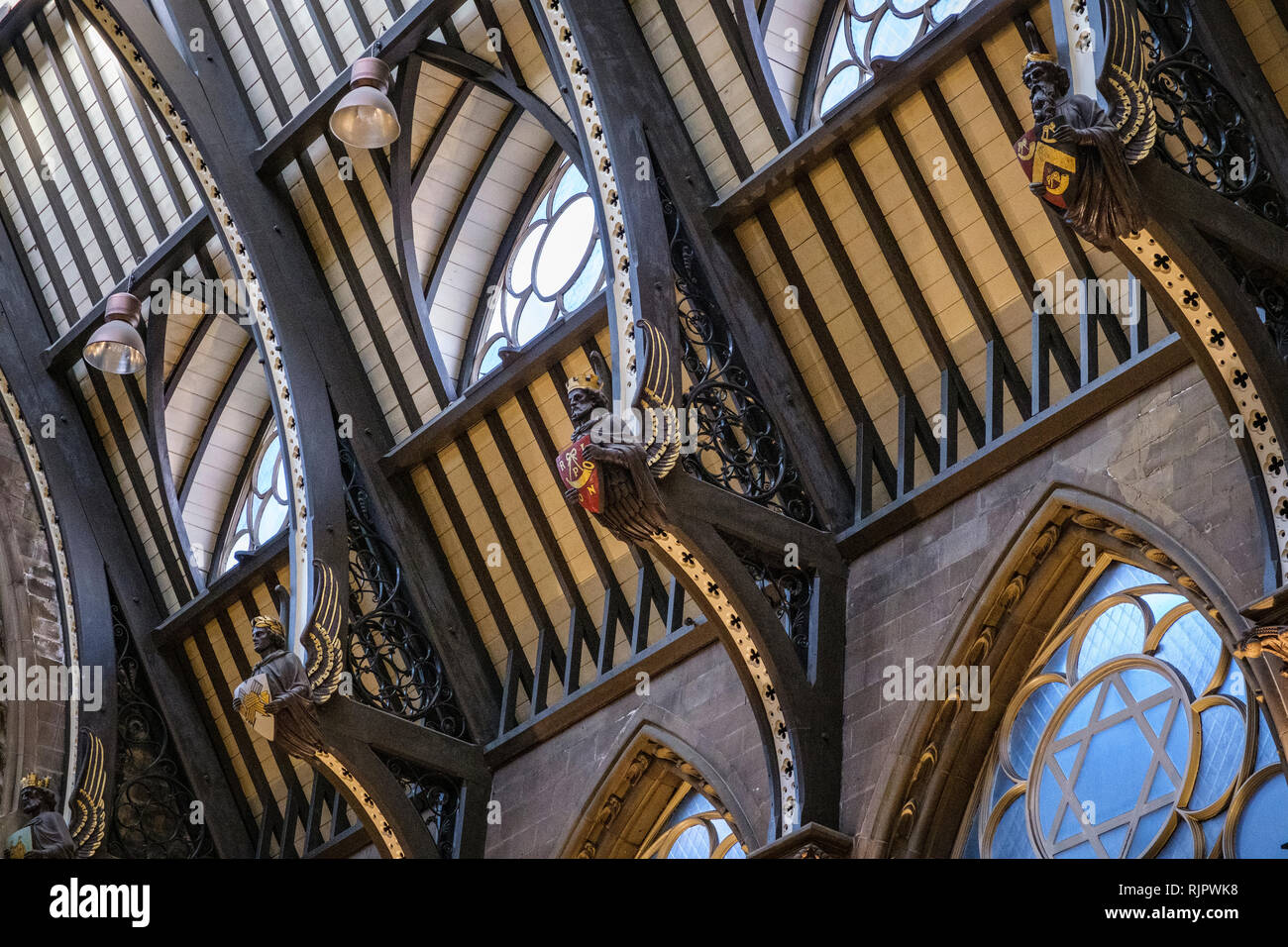 The Wool Exchange Building, Bradford, West Yorkshire, England Stock ...