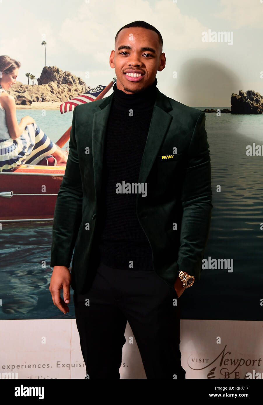 Joivan Wade attending the Newport Beach Film Festival UK Honours event ...