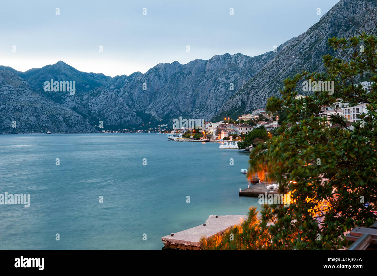 Dobrota, Kotor Municipality, Montenegro, Europe Stock Photo - Alamy