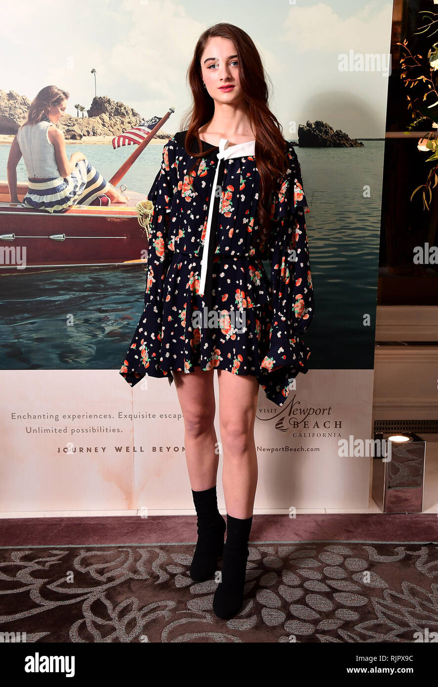 Raffey Cassidy attending the Newport Beach Film Festival UK Honours ...