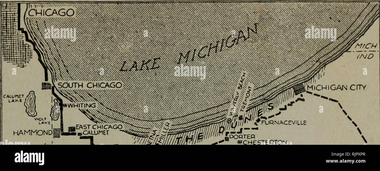 Map of chicago heights hi-res stock photography and images - Alamy