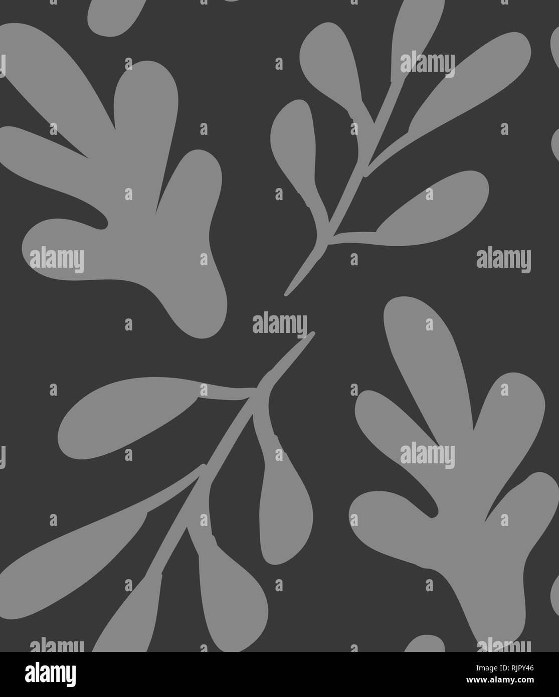 Floral seamless background of flax plant Stock Vector Image & Art - Alamy