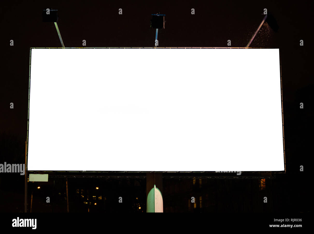 Blank ad space hi-res stock photography and images - Alamy