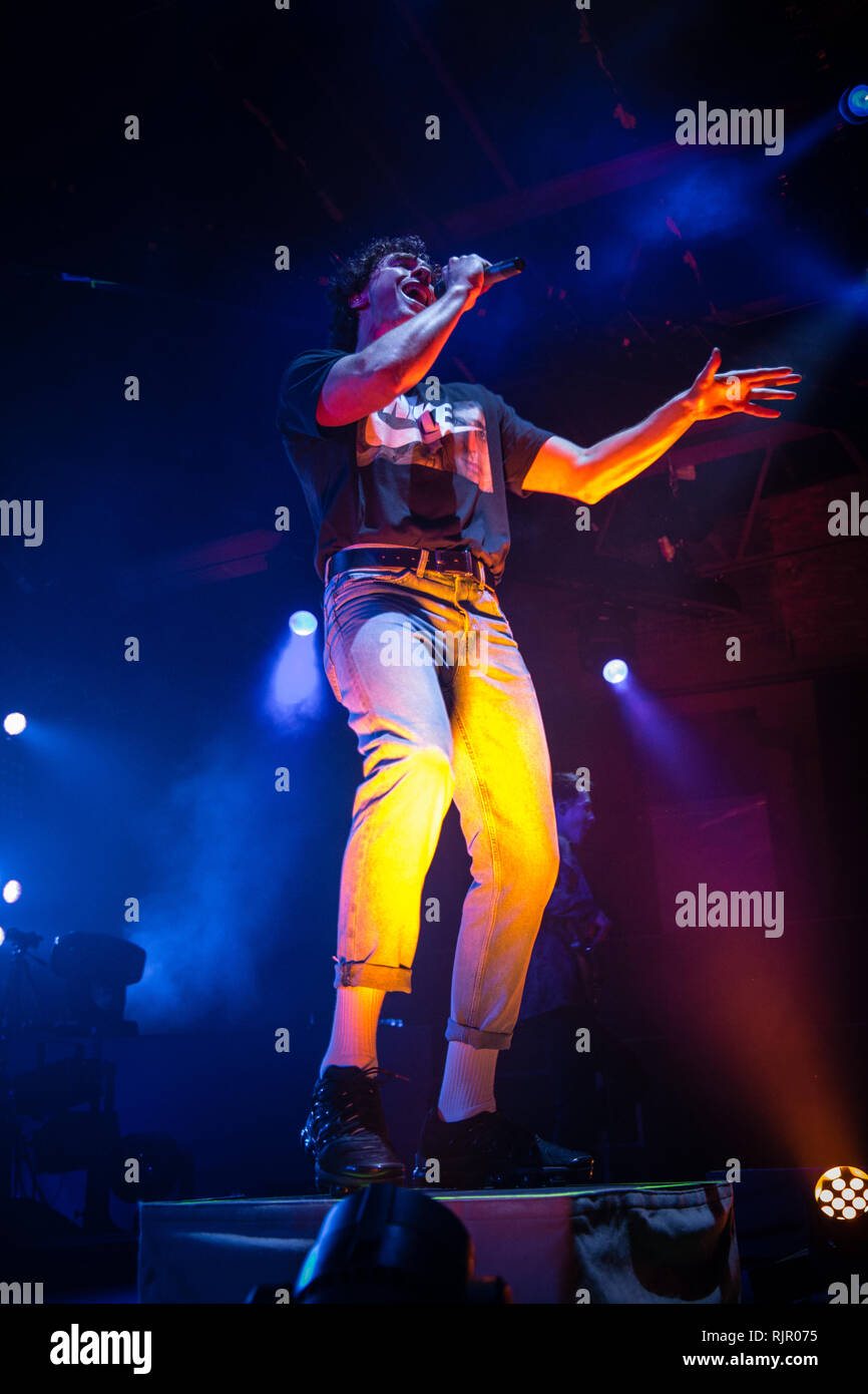 Don Broco live at o2 Victoria warehouse manchester uk 2019 Stock Photo ...