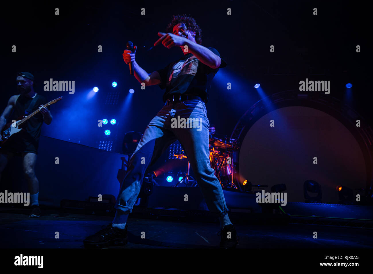 Don Broco live at o2 Victoria warehouse manchester uk 2019 Stock Photo ...