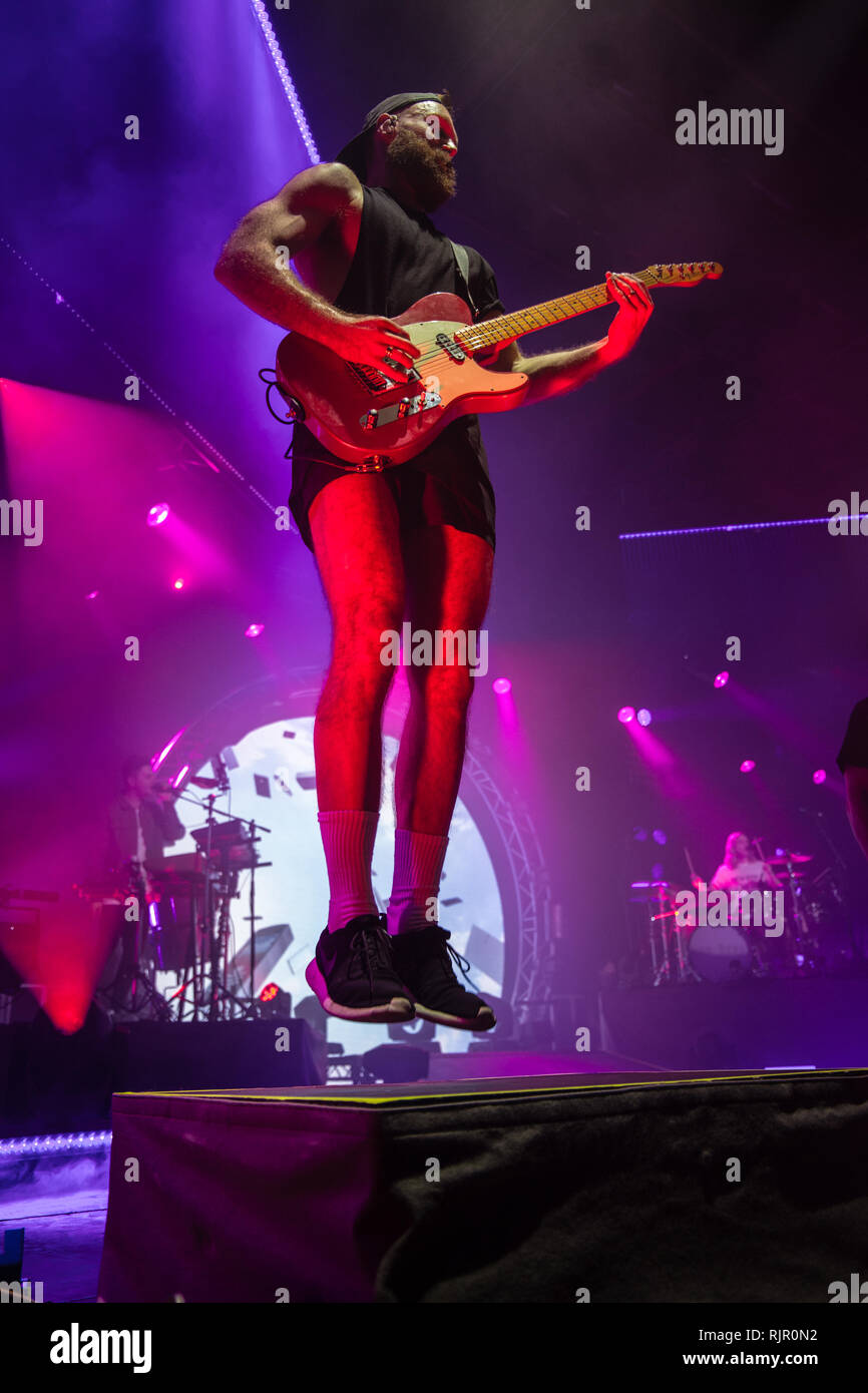 Don Broco live at o2 Victoria warehouse manchester uk 2019 Stock Photo ...