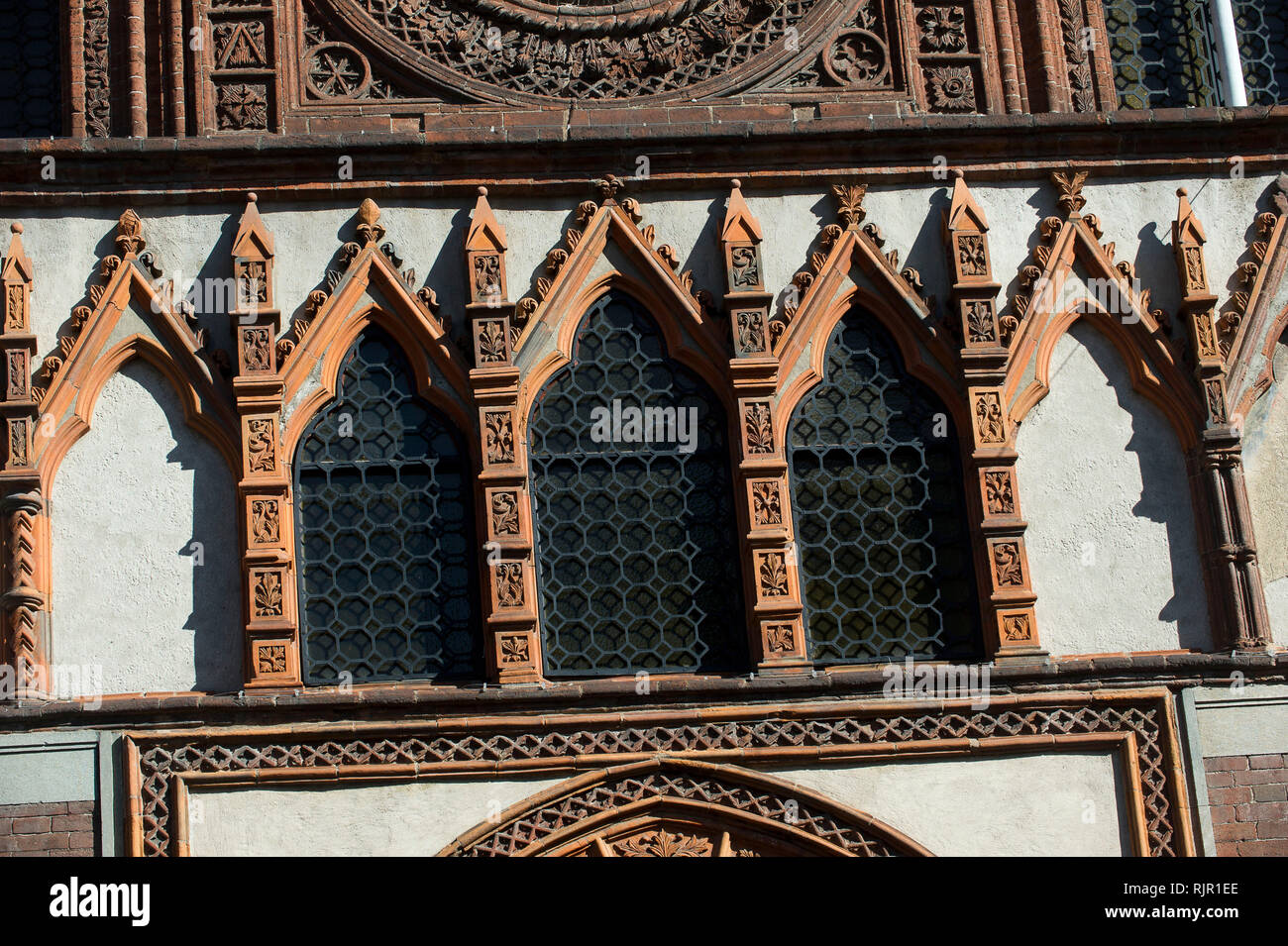 Italy, Lombardia, Monza, S. Maria in the street. Catholic Church with ...
