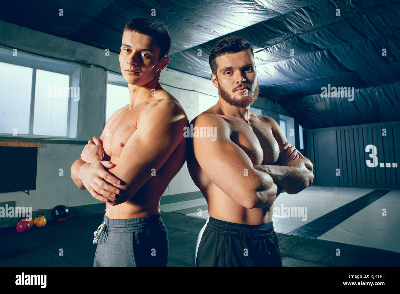 Two man buddy team hi-res stock photography and images - Alamy