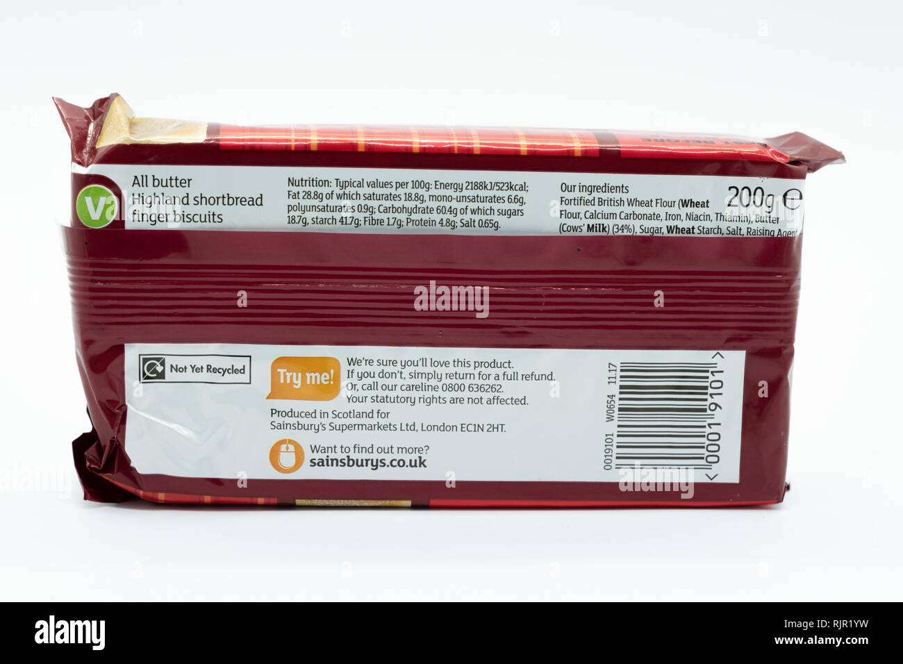 Shortbread packaging hi-res stock photography and images - Alamy