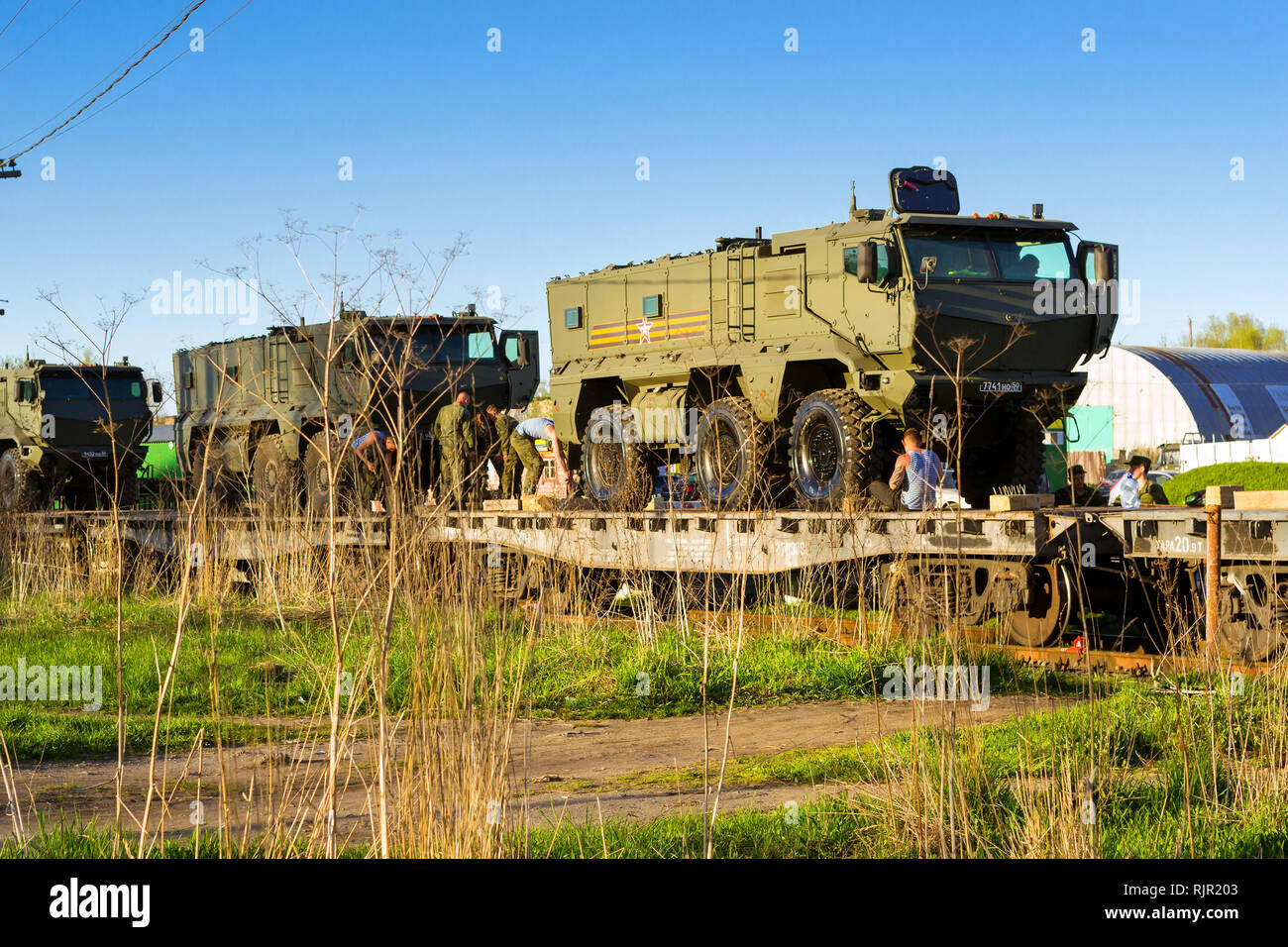 Kamaz typhoon hi-res stock photography and images - Alamy