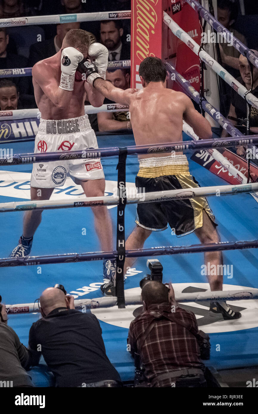 Sergio Garcia vs. Ted Cheeseman. European super-welterweight champion ...