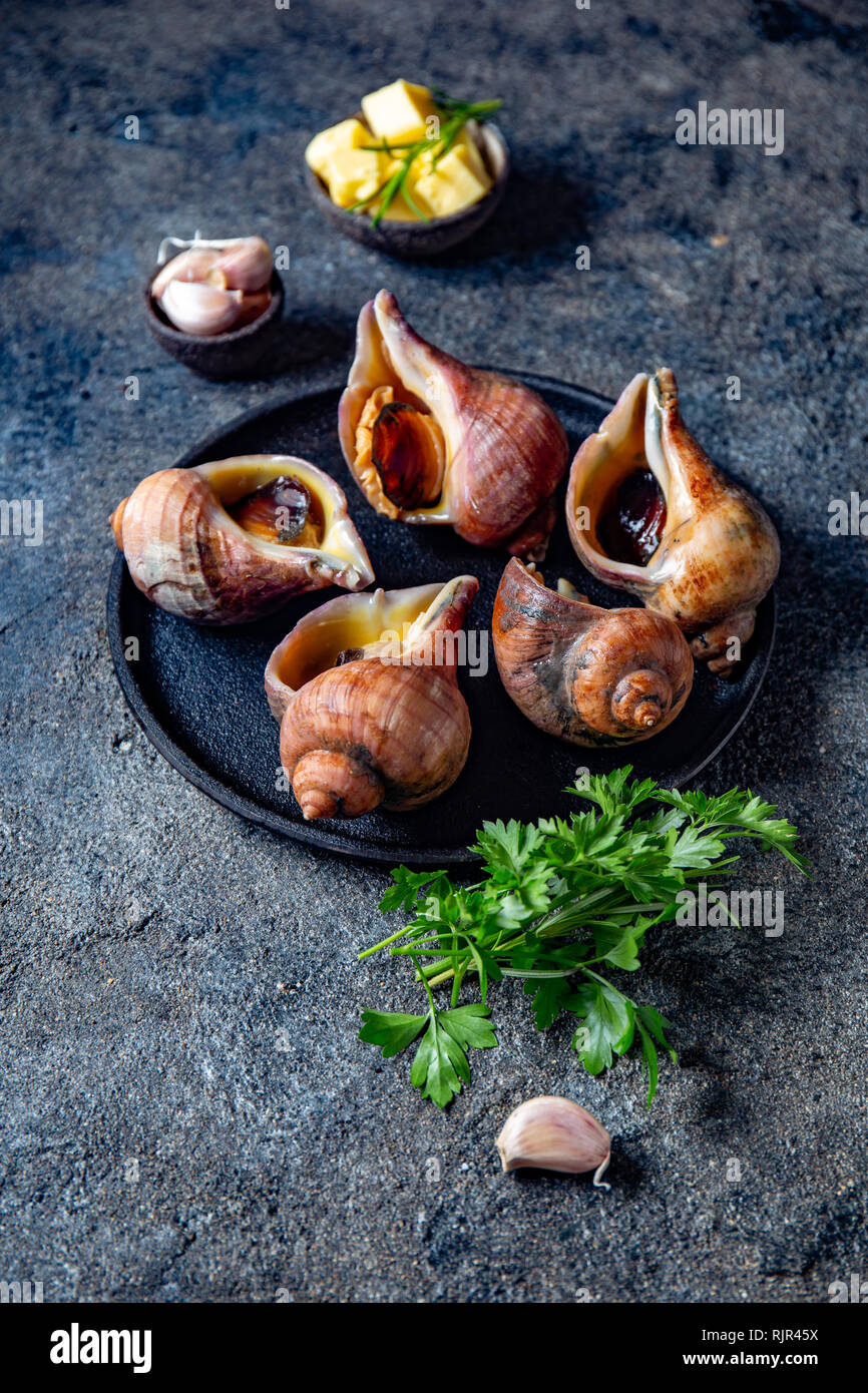 Escargot butter hi-res stock photography and images - Alamy