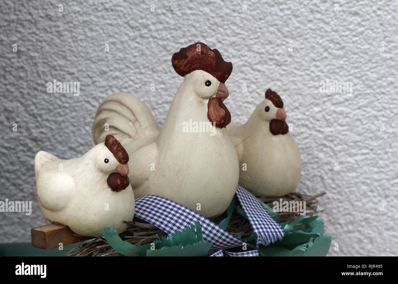Decorative figures in the garden Stock Photo - Alamy