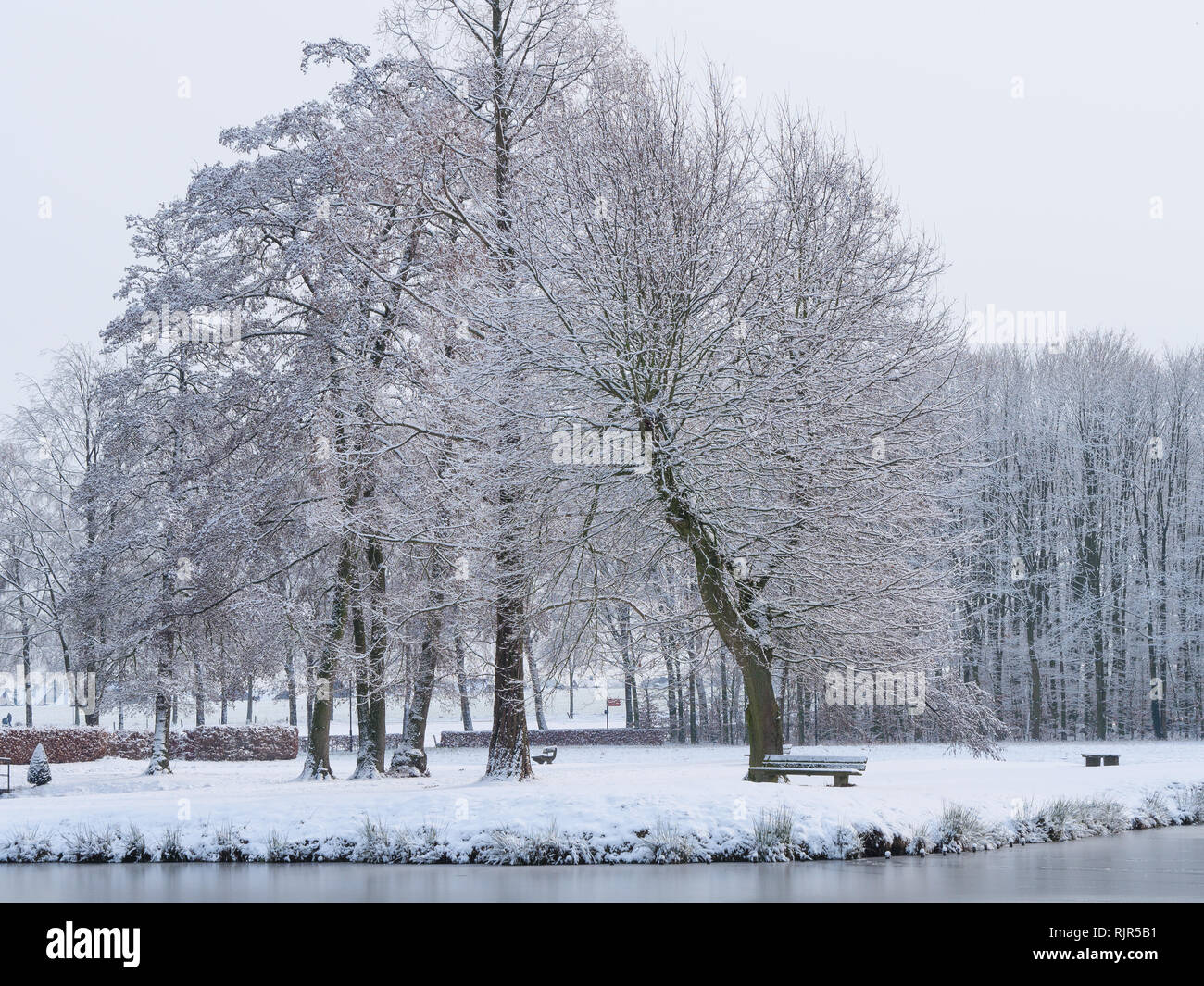 winter time in germany Stock Photo - Alamy