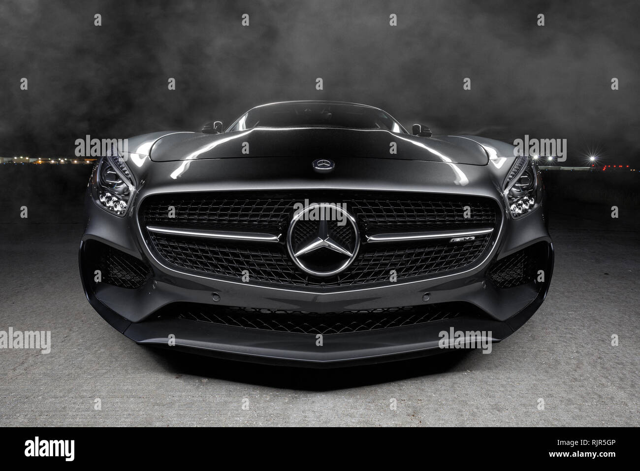 2016 Mercedes AMG GTS Stock Photo - Alamy
