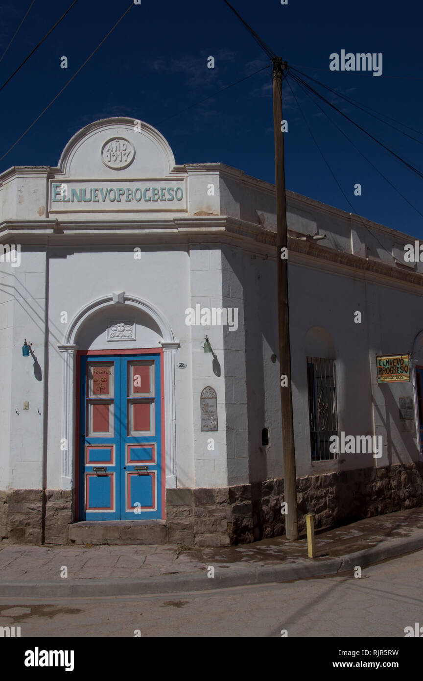 El nuevo progreso restaurant in Tilcara, Salta, Northern Argentina ...