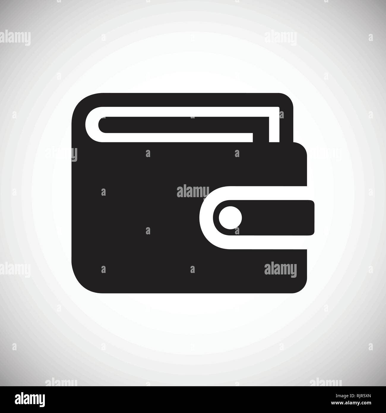 Wallet icons on white background for graphic and web design, Modern ...
