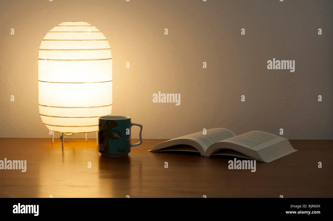 Mug tea on desk hi-res stock photography and images - Alamy