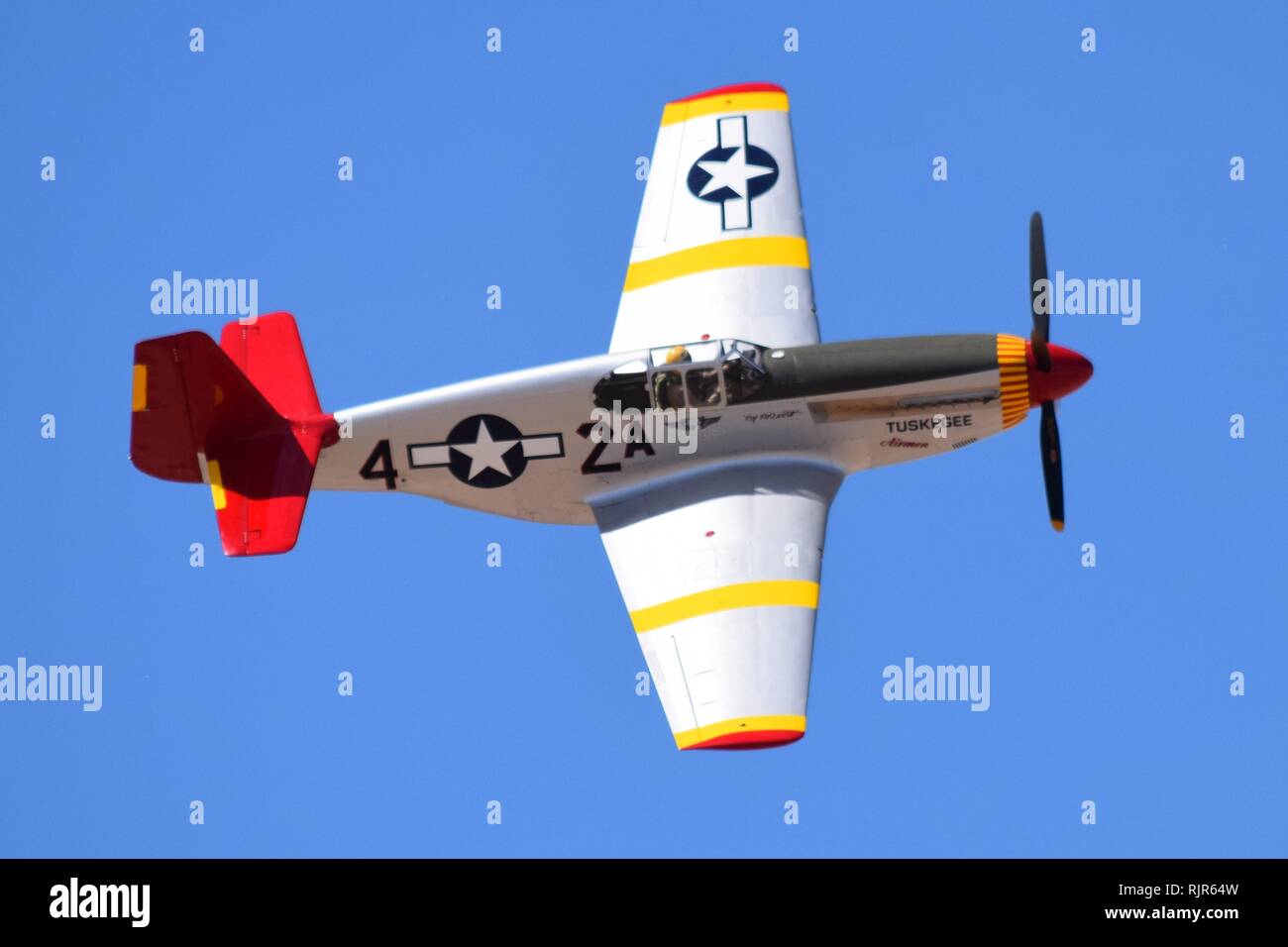 P-51 Mustang fly by at Luke Days 2018 Stock Photo - Alamy